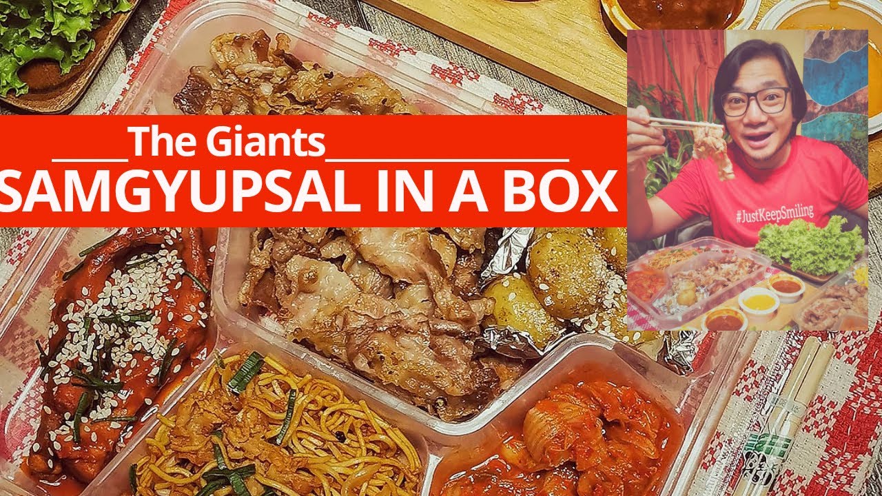 SAMGYUPSAL IN A BOX | THE GIANTS | CEBU ONLINE FOOD DELIVERY ...