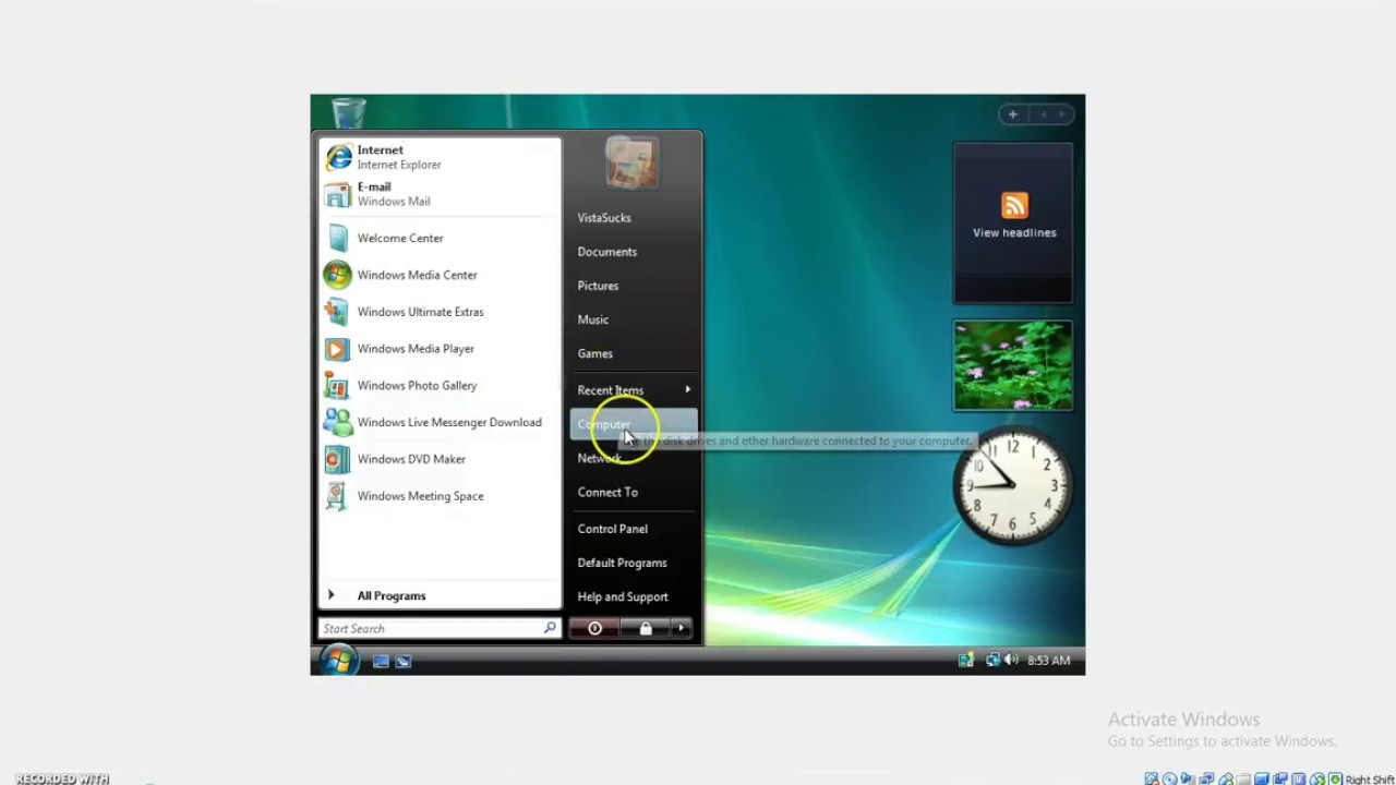 Installing VBox Guest Additions with Windows Aero support! - YouTube