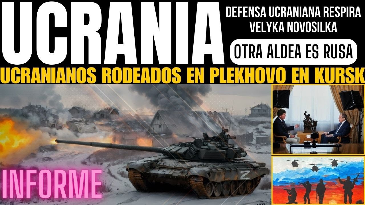 OTRA ALDEA ES RUSA Y DEFENSA AFU RESPIRA EN VELYKA NOVOSILKA/ RUSOS ...