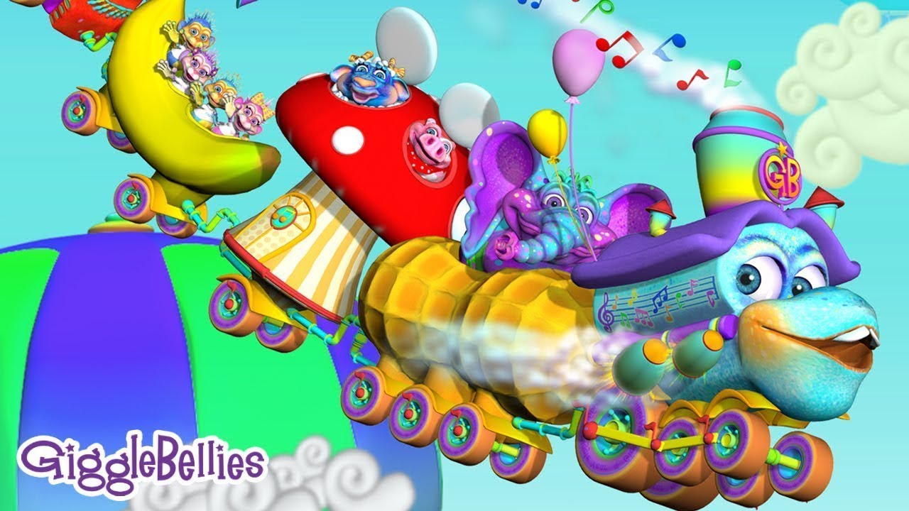 GiggleBelly Train Song – Trains for Kids & More Nursery Rhymes - YouTube