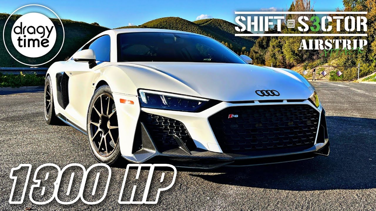 1300 HP Audi R8 V10 Performance TWIN TURBO | Extreme fast Acceleration ...
