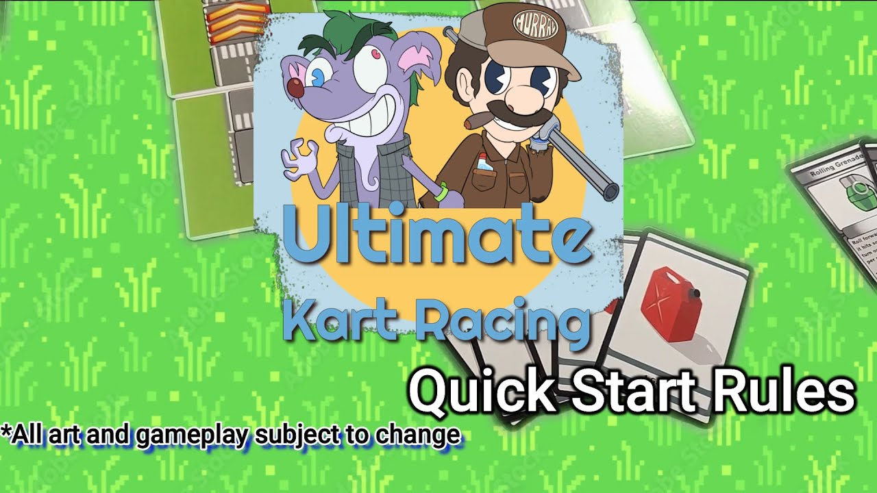 Ultimate Kart Racing - Quick Start Rules - YouTube