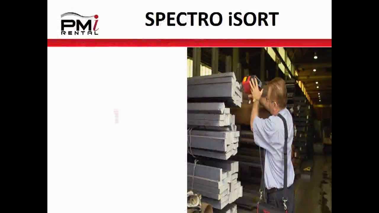 PMI Rental presents the Spectro iSort - YouTube
