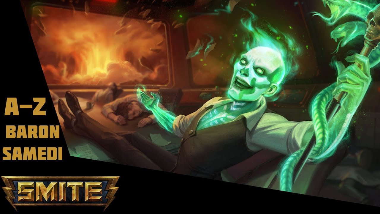 Smite A-Z Baron Samedi the voodoo God of life and death - YouTube