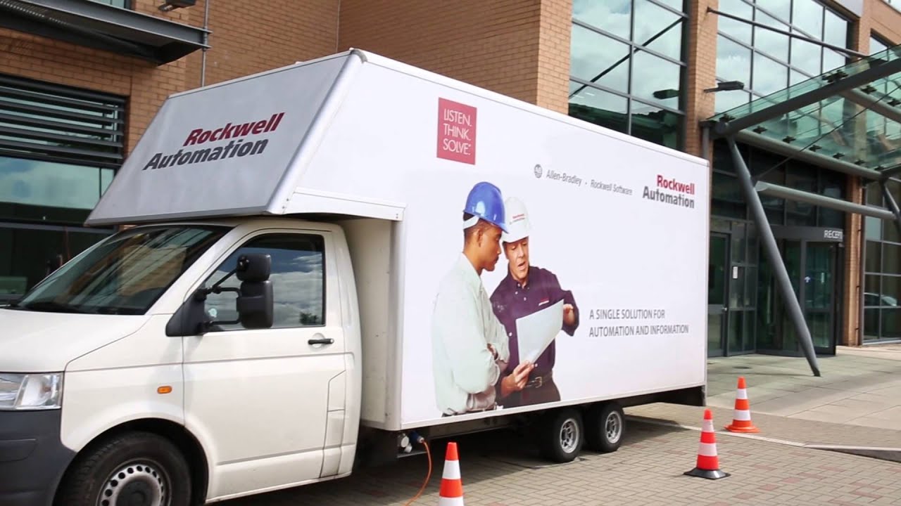 Rockwell Automation's Safety Bus arrives at Routeco UK - YouTube