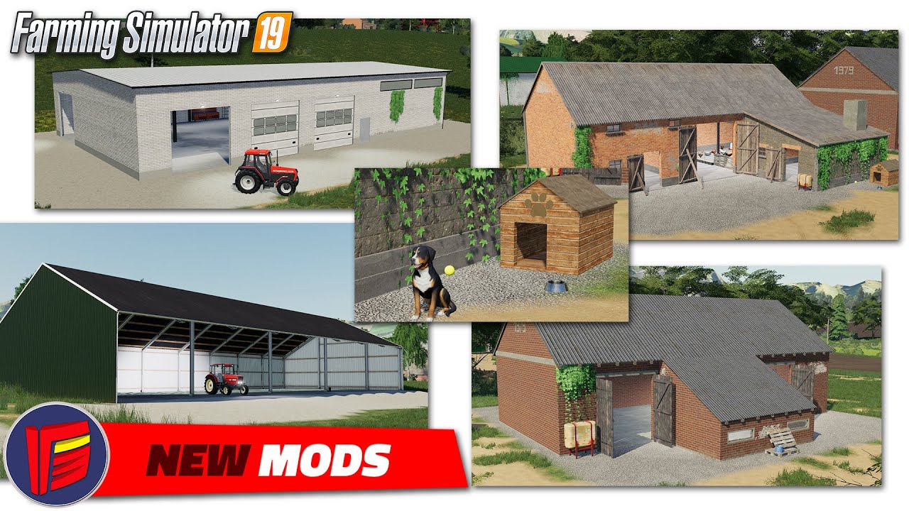 FS19 | Farm Building Mods (2020-08-14) - review - YouTube