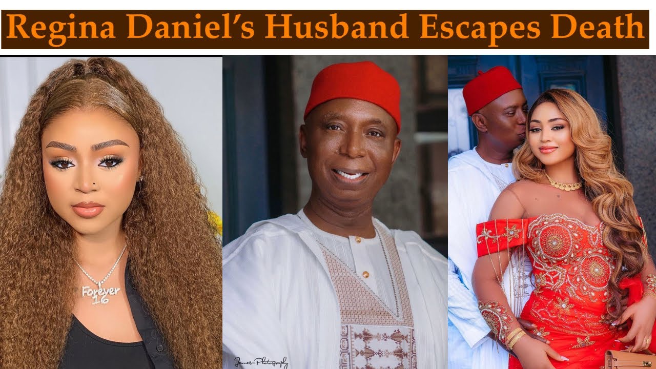 Regina Daniel’s Husband Escapes Death; Mourns His Friend who died in an ...