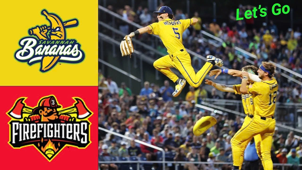 Firefighters vs Bananas | FULL GAME | Jun 29, 2025 | NCAA Banana Ball ...