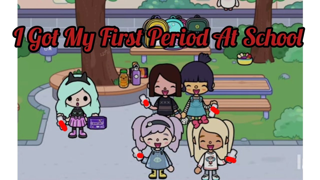Friend Got a First Period At School !Toca Boca ! Toca lily ! Toca World ...