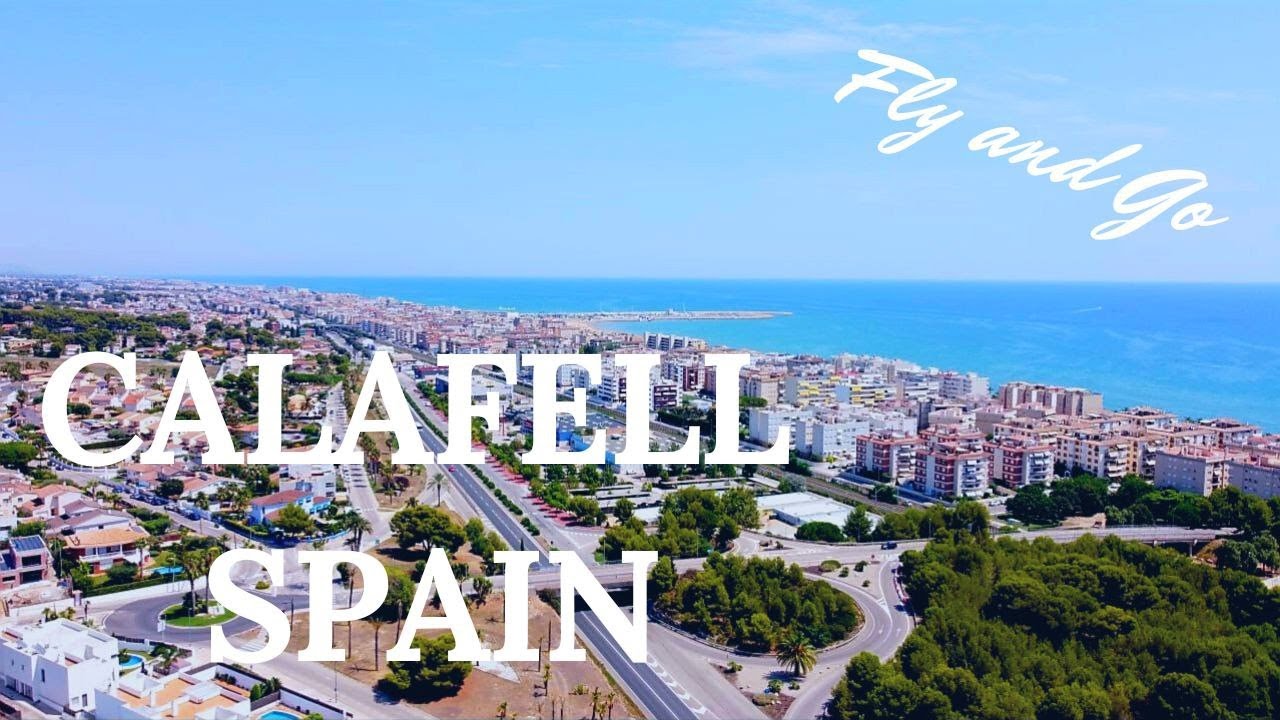 Calafell from the Sky. Catalonia. Spain with Fly and Go - YouTube