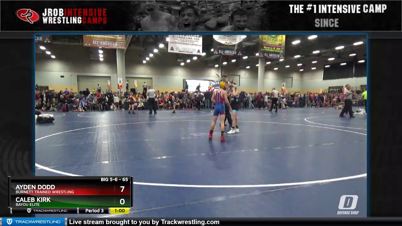 G 5-6 65 Caleb Kirk Bayou Elite Vs Ayden Dodd Burnett Trained Wrestling ...