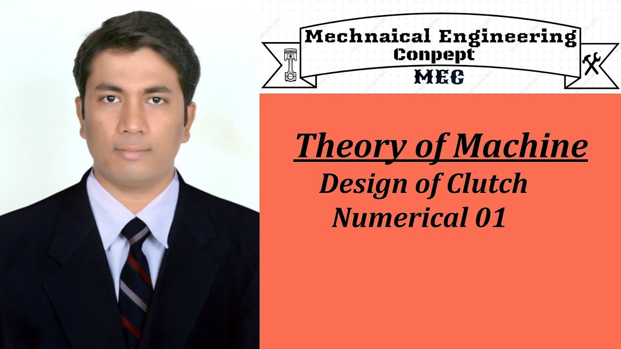 Theory of Machine Design of Clutch Numerical 01 - YouTube