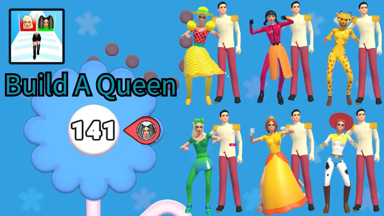 打造女王 Build A Queen - Level 134-141 Gameplay Walkthrough - YouTube