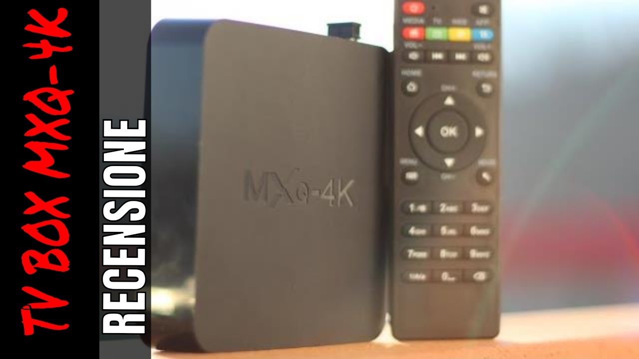 TV box MXQ Decoder Android TV 4k - YouTube
