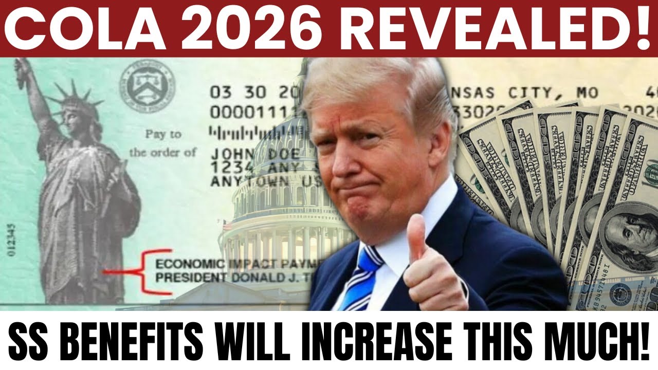 2026 COLA Projection | Social Security Increase Just ANNOUNCED - How ...