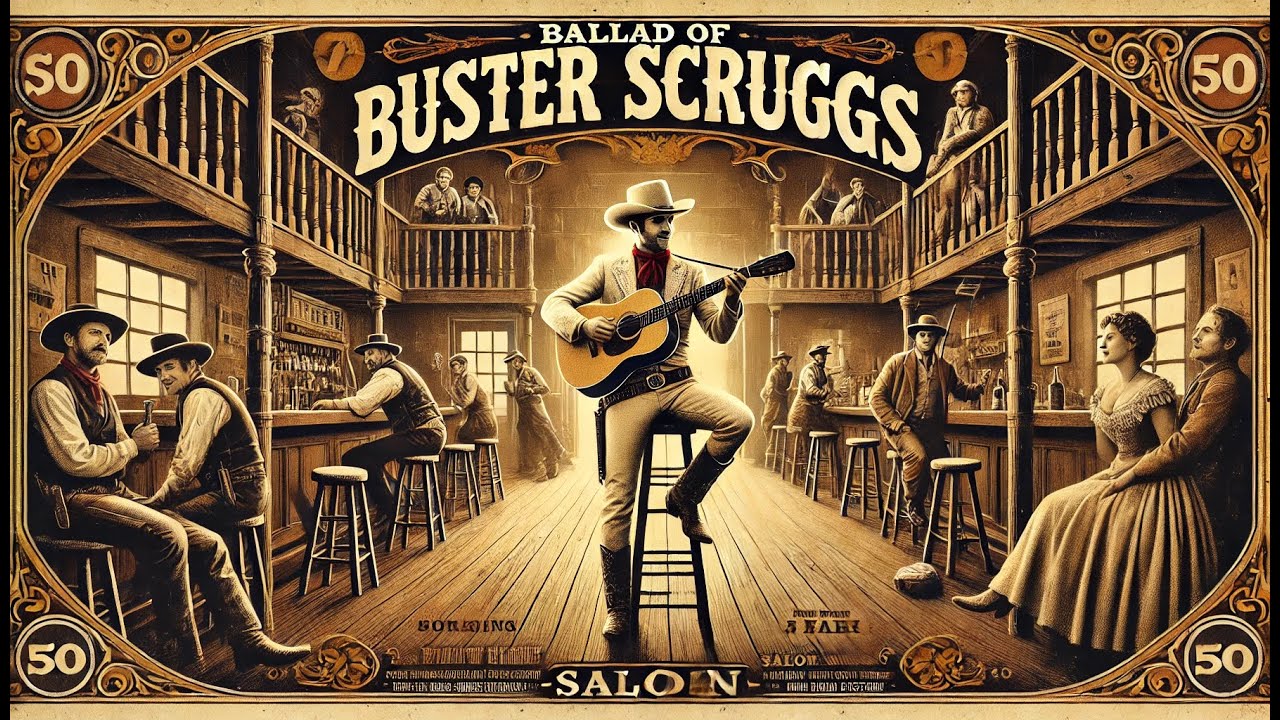 Ballad of Buster Scruggs Saloon Scene - YouTube
