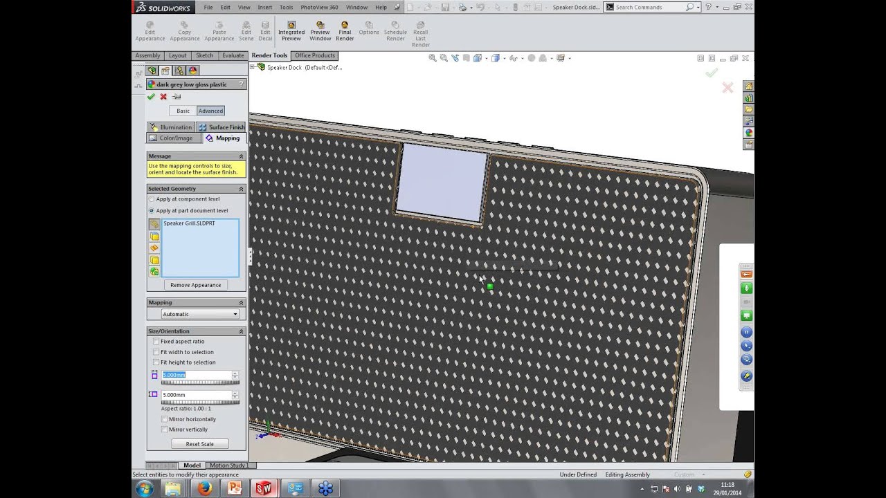 Discover SolidWorks Professional -- PhotoView 360 - YouTube