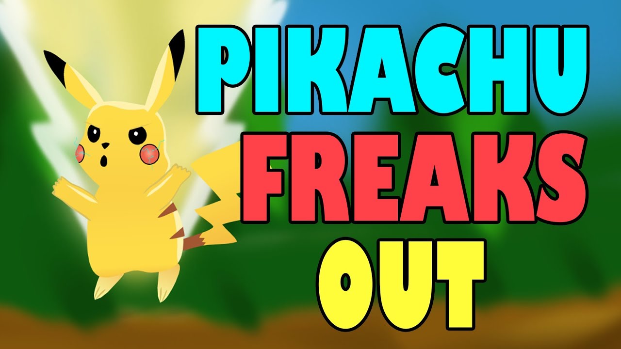 Pikachu Freaks Out - YouTube