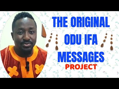 Odu Ifa: Special Information for those Who want to Understand the ...