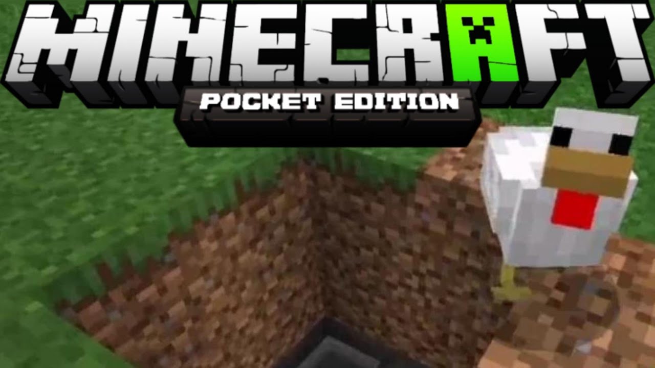 Playing Chicken! Minecraft Pocket Edition {EP5} - YouTube