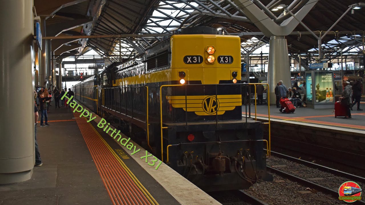 Seymour Railway Heritage Centre - X31's 50th Birthday Train - YouTube