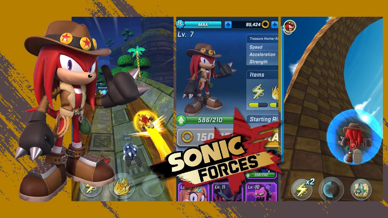 Sonic Forces Speed Battle || Treasure Hunter Knuckles || Special ...
