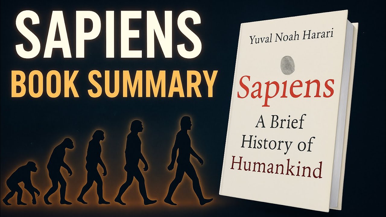 Sapiens Book Summary | Human History in 8 Minutes | Writer Yuval Noah ...