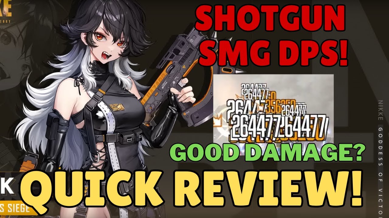 【ENG】Unique Electric DPS for Shotgun Team? (K NIKKE Review) - YouTube