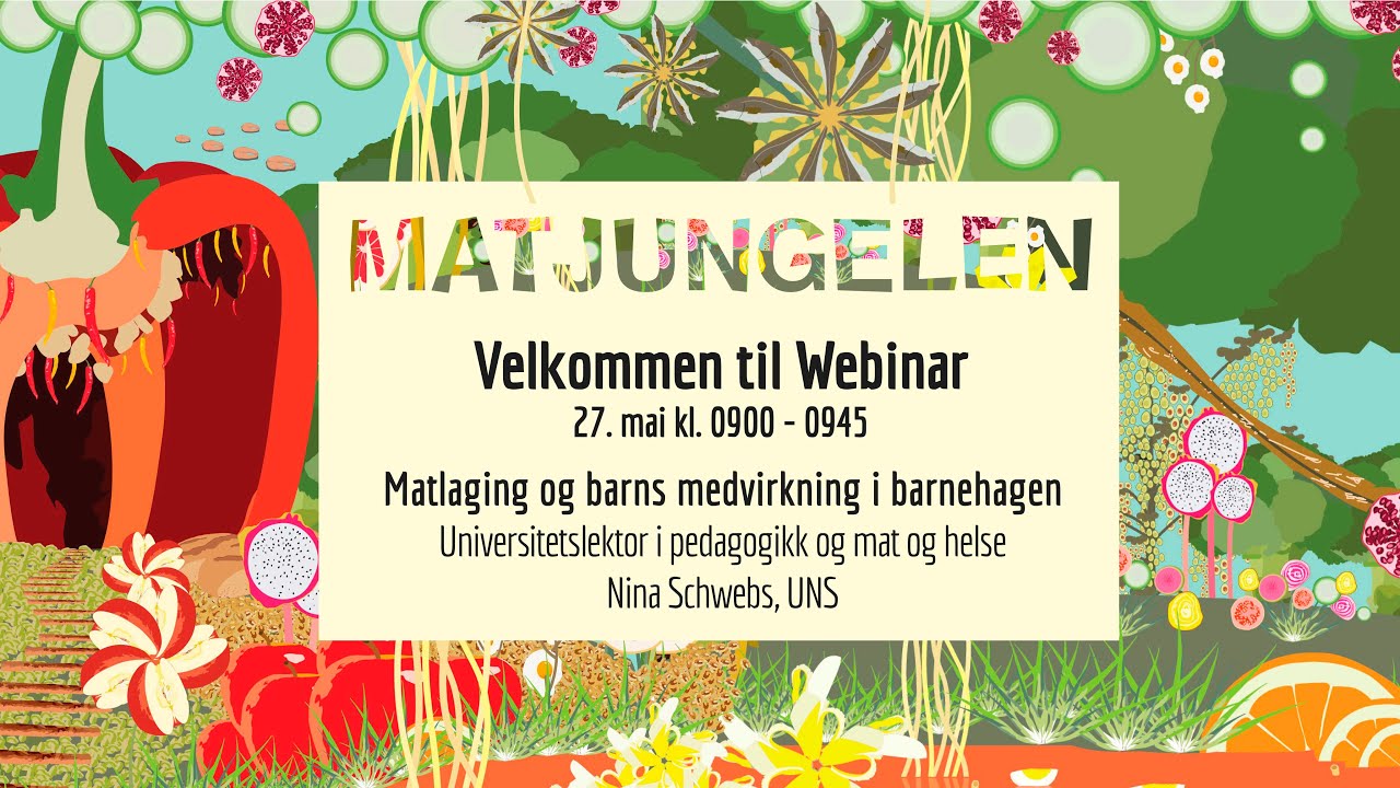 Matlaging og barns medvirkning i barnehagen - YouTube