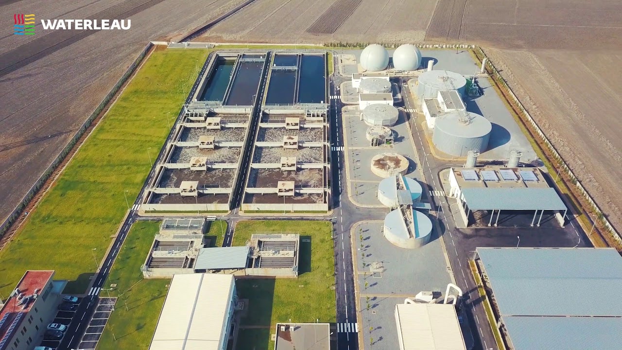 Wastewater treatment Kenitra, Morocco - YouTube