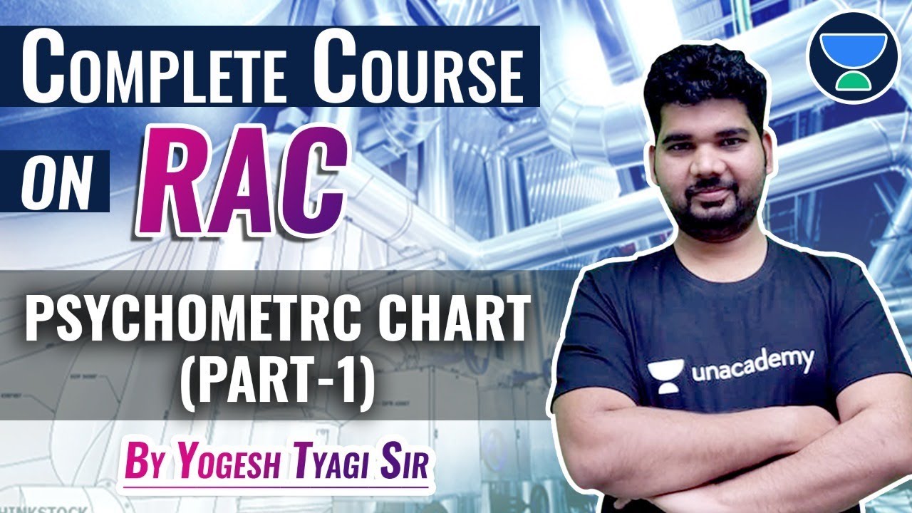 Psychometric Chart (Part 1) | Complete Course on #RAC | GATE 2022 ...