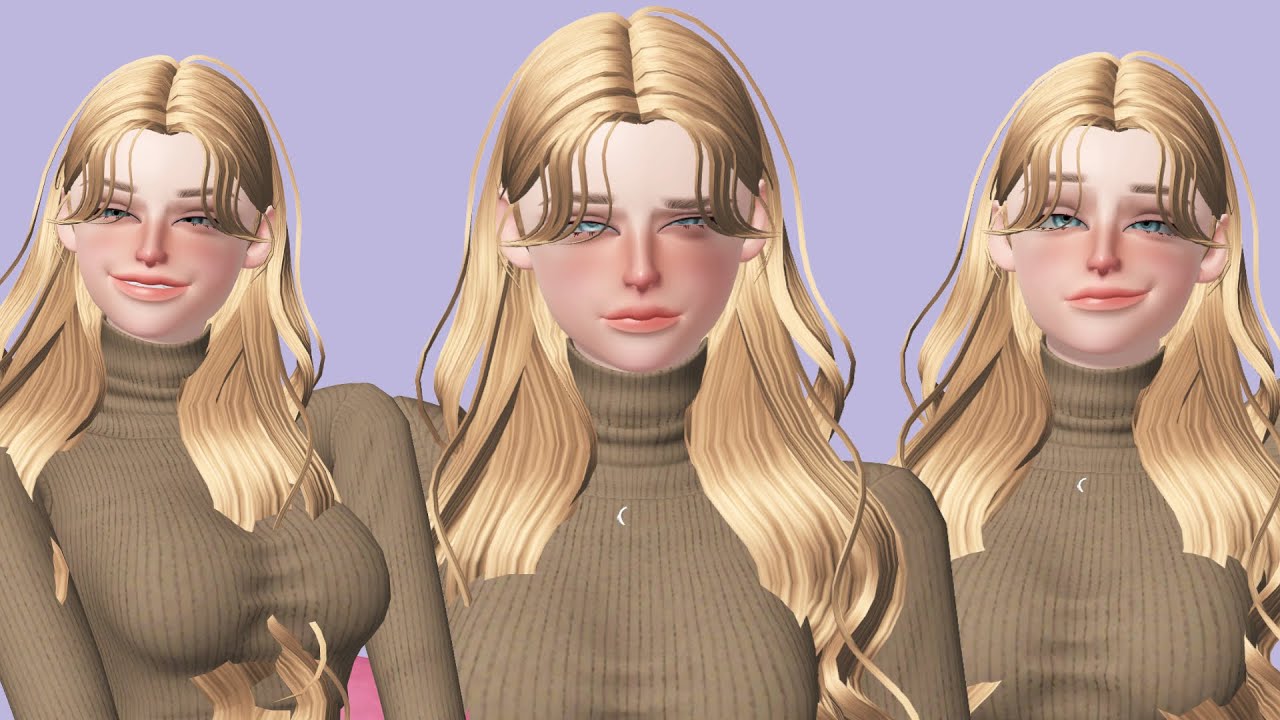 Zepeto Face Tutorial Girl | Western | Tutorial Oplas Zepeto | sanisfied ...