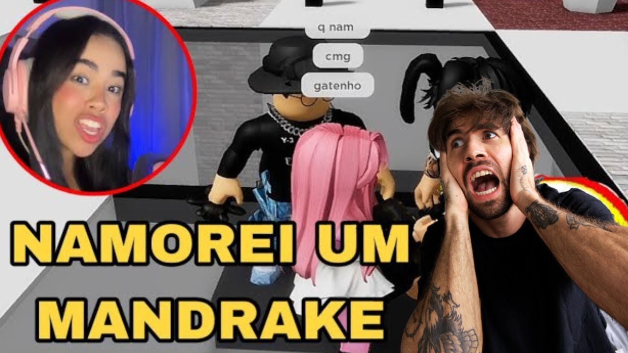 CARLOS REAGINDO: NAMOREI PELA PRIMEIRA VEZ EM BROOKHAVEN 😳 (Amy Scarlet ...