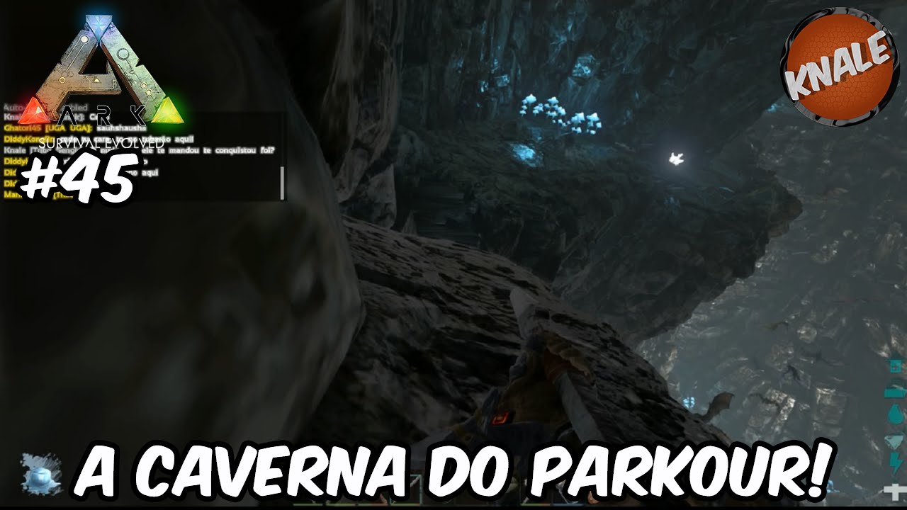 ARK Survival Evolved #45: A caverna do PARKOUR! - YouTube
