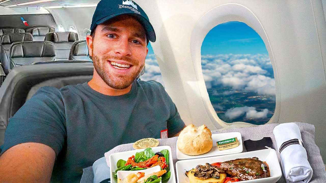 Flying First Class On American Airlines To California: My LONG Day Of ...