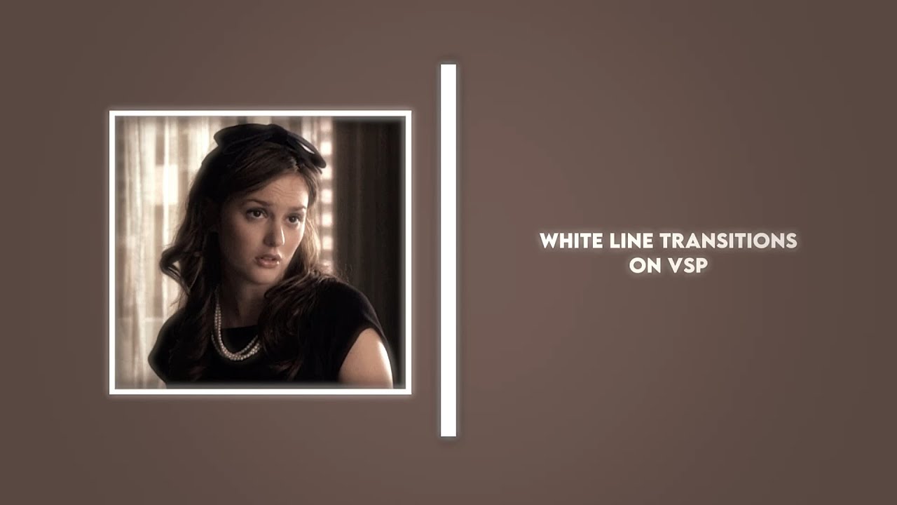 HOW TO DO THE WHITE LINE THING TRANSITIONS | VIDEO STAR VERSION. - YouTube