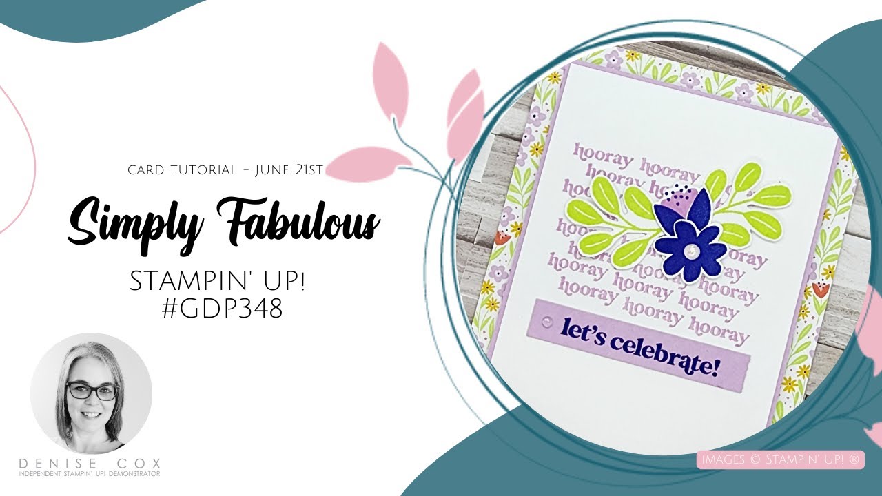 Simply Fabulous Tutorial Tuesday June 21st - YouTube