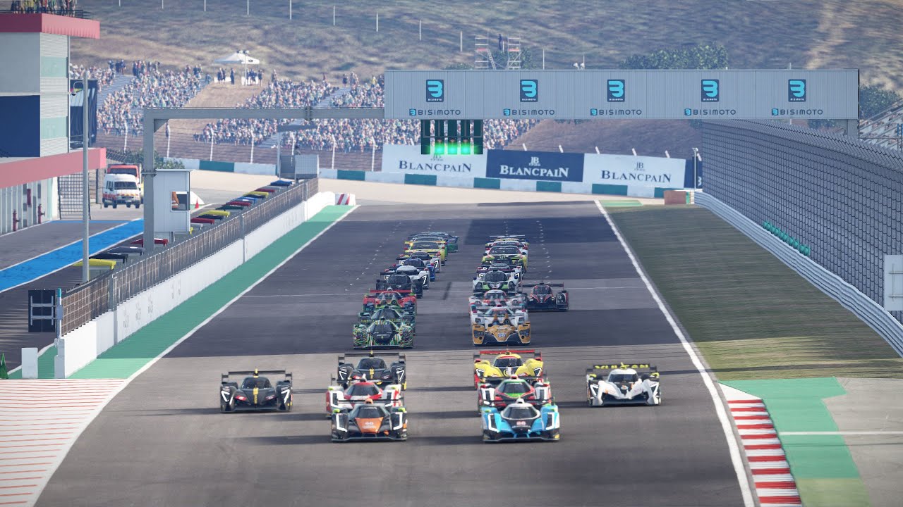 Portimao sunset battle multi class race LMP1, LMP2, LMP3, GTE - YouTube