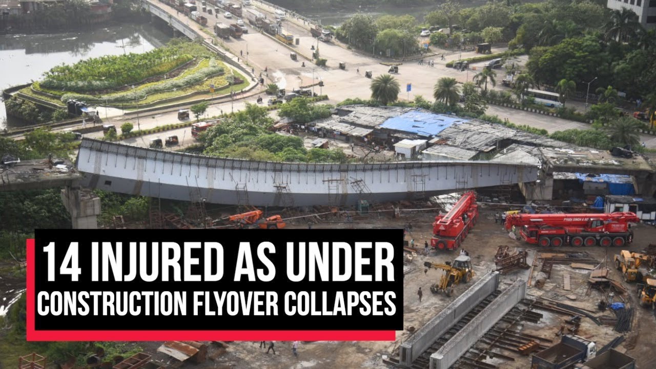 Under Construction Flyover Collapses In Mumbai’s Bandra, 14 Injured ...