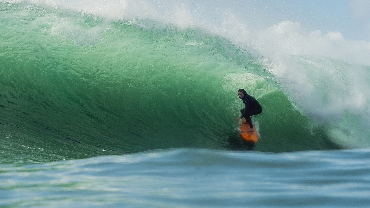 A Day Surfing Perfect Waves on Cornwall’s South Coast Reef - YouTube