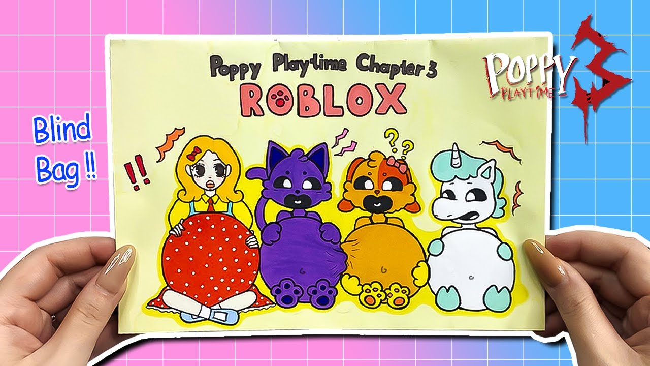 [🐾paper diy🐾] Poppy Playtime Chapter 3 Pregnant Blind Bag Compilation ...