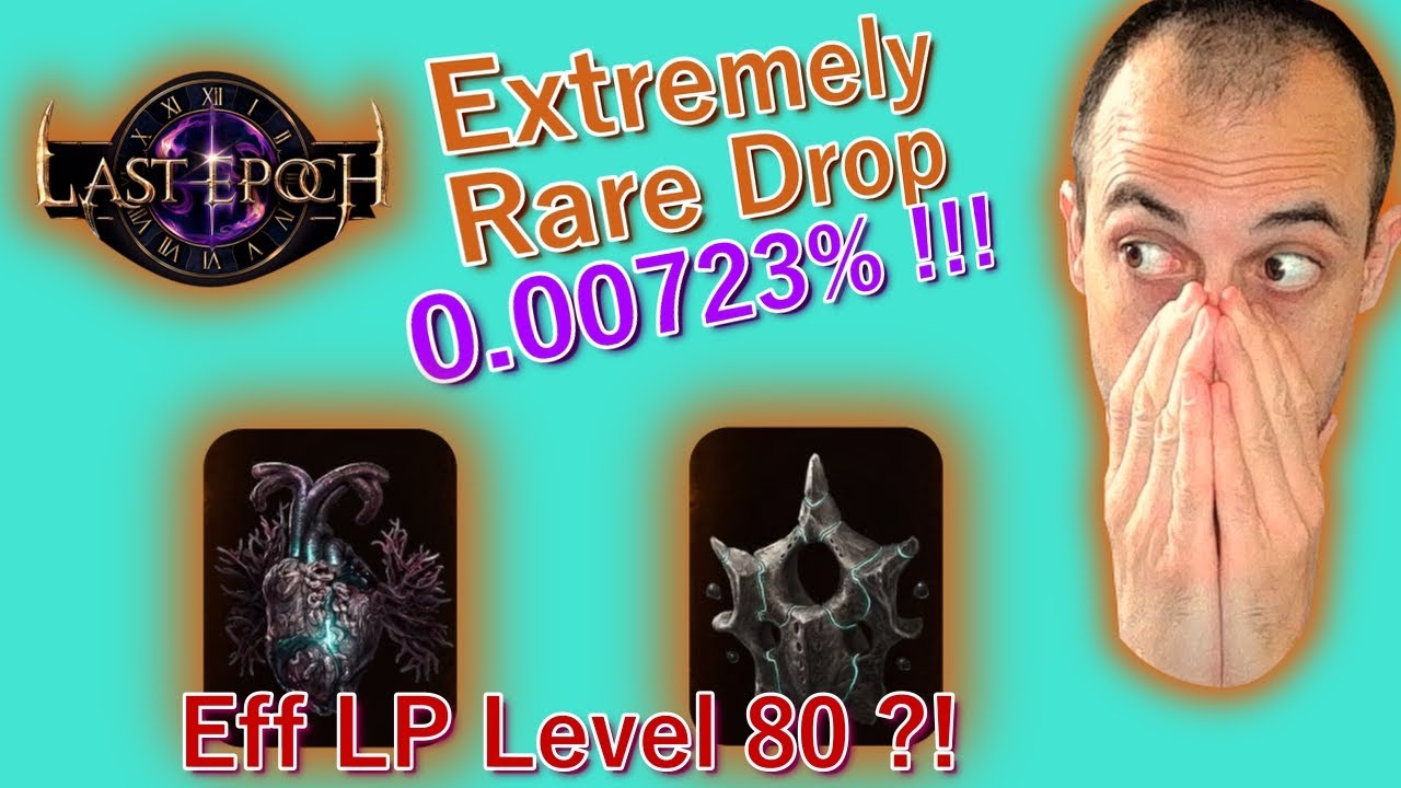 Extremely Rare 0.00723% Legendary Item Drop!!! Last Epoch 0.92 - YouTube