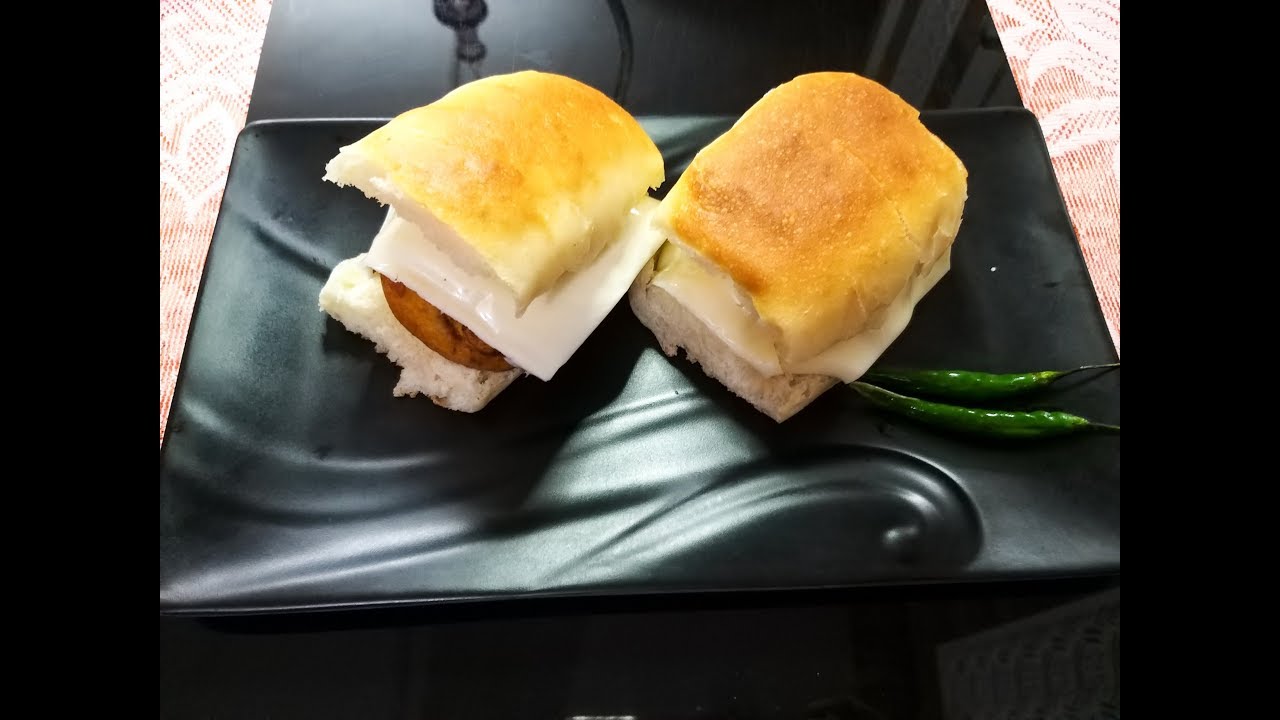 Chicken Cheese Vada Pav Recipe|So delicious food|चिकन वडा पाव| - YouTube