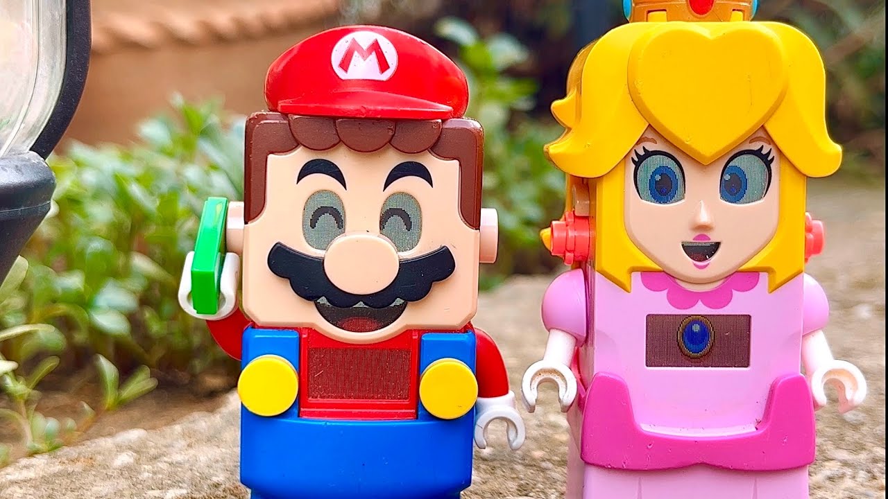 Lego Mario: Night surprise from Bowser! #legomario - YouTube