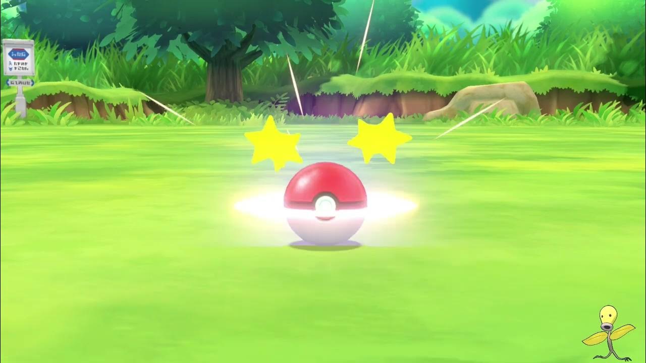 SHINY BELLSPROUT || Pokemon: Let's Go, Eevee! - YouTube