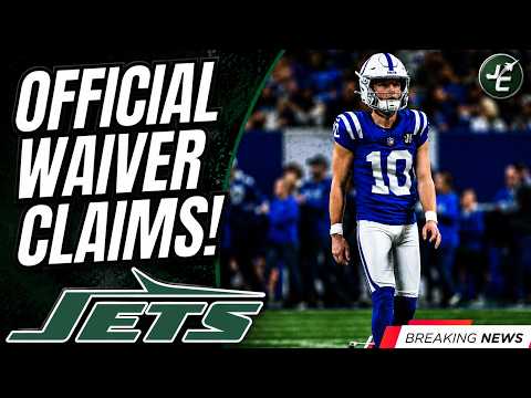 BREAKING: New York Jets CLAIM Blake Grupe & Trevin Wallace | Kicker and Linebacker Addressed!