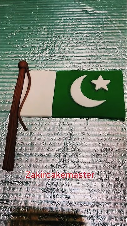 decorate new designing flag Pakistan #shortvideo - YouTube