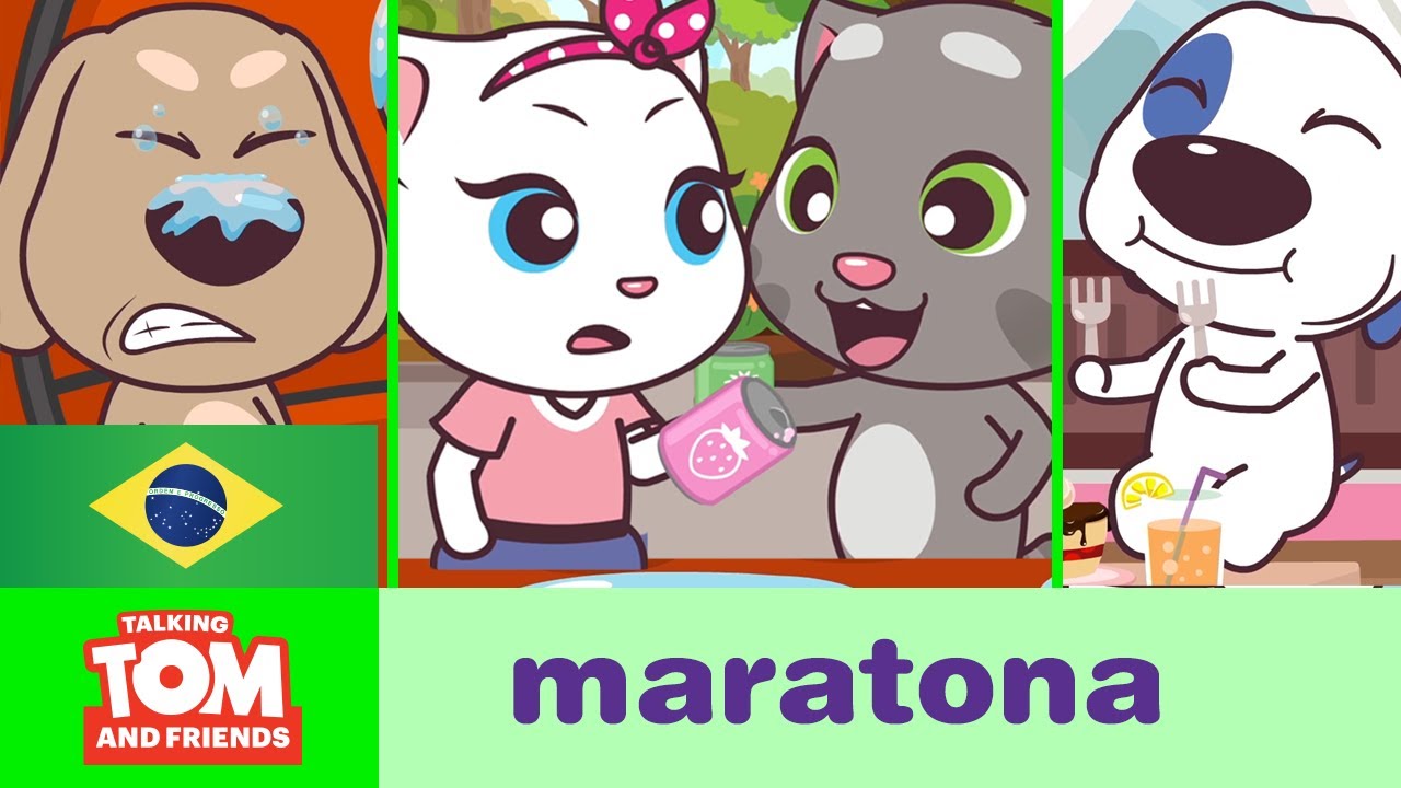Mini-Maratona (Episódios 5-8) - Talking Tom & Friends Minis - YouTube