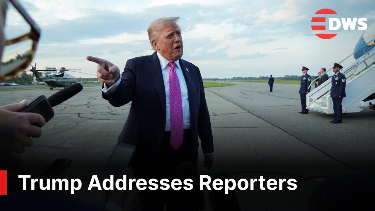 WATCH: President Trump’s Full Remarks Before Boarding Air Force One in ...