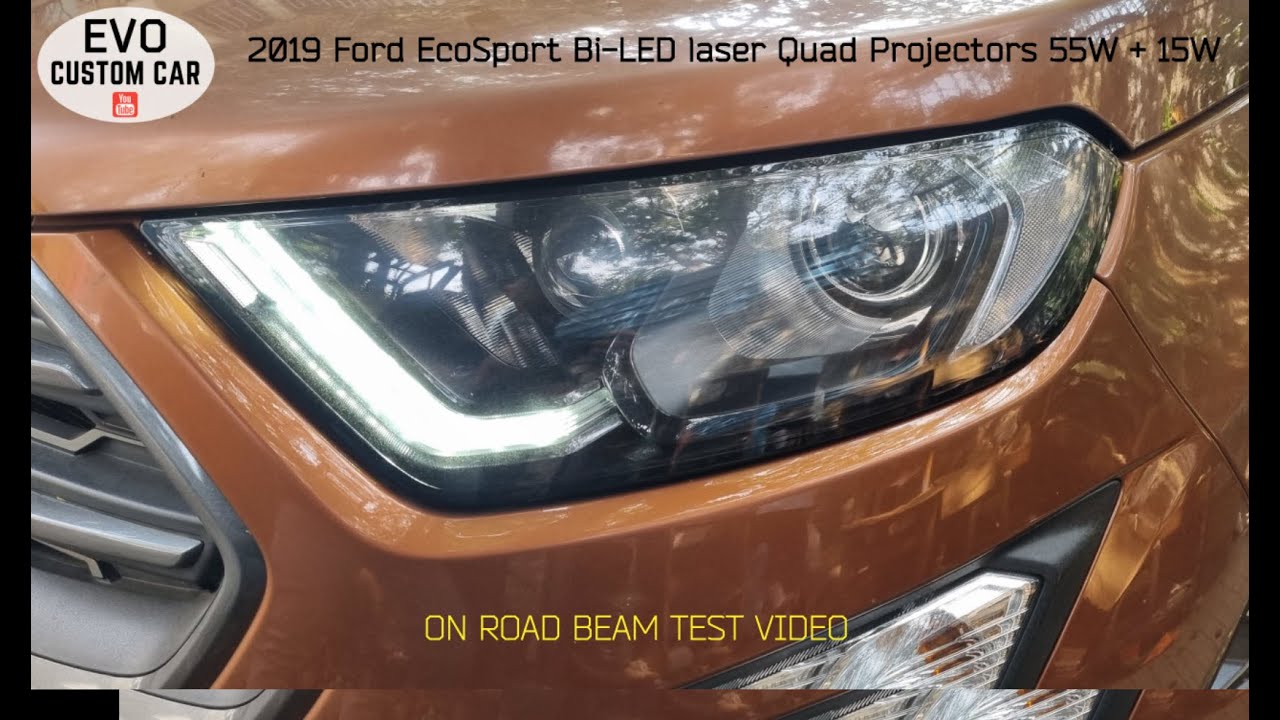EVO Visibility : 2020 Ford EcoSport Bi Led Laser Quad projectors ...